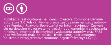 Publikowanie dokumentów na licencjach CC — Creative Commons Polska